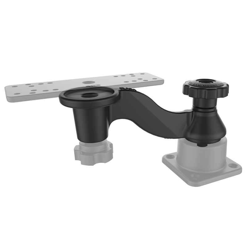 RAM® Vertical 12″ Swing Arm Mount for Fishfinders & Plotters ...